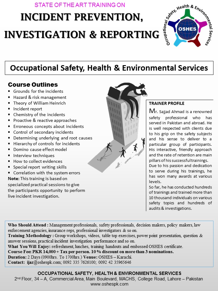 Occupational Safety – Health & Environmental Services