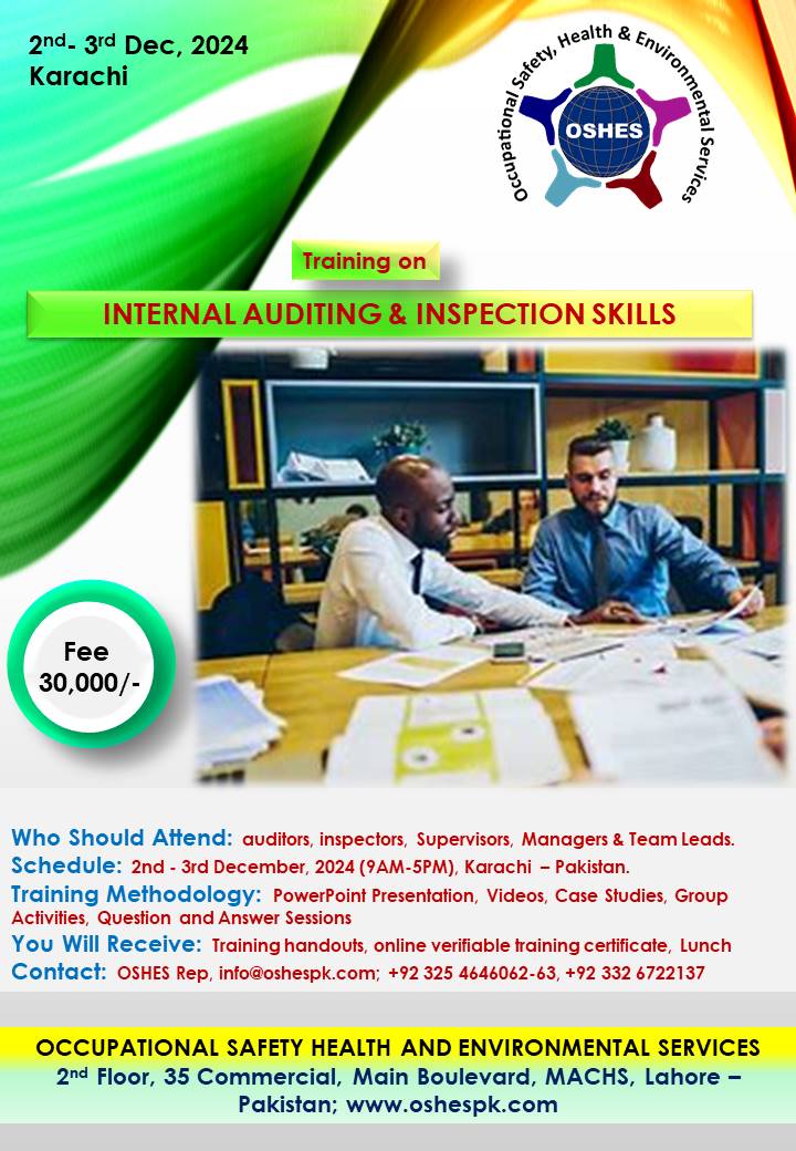 Occupational Safety – Health & Environmental Services